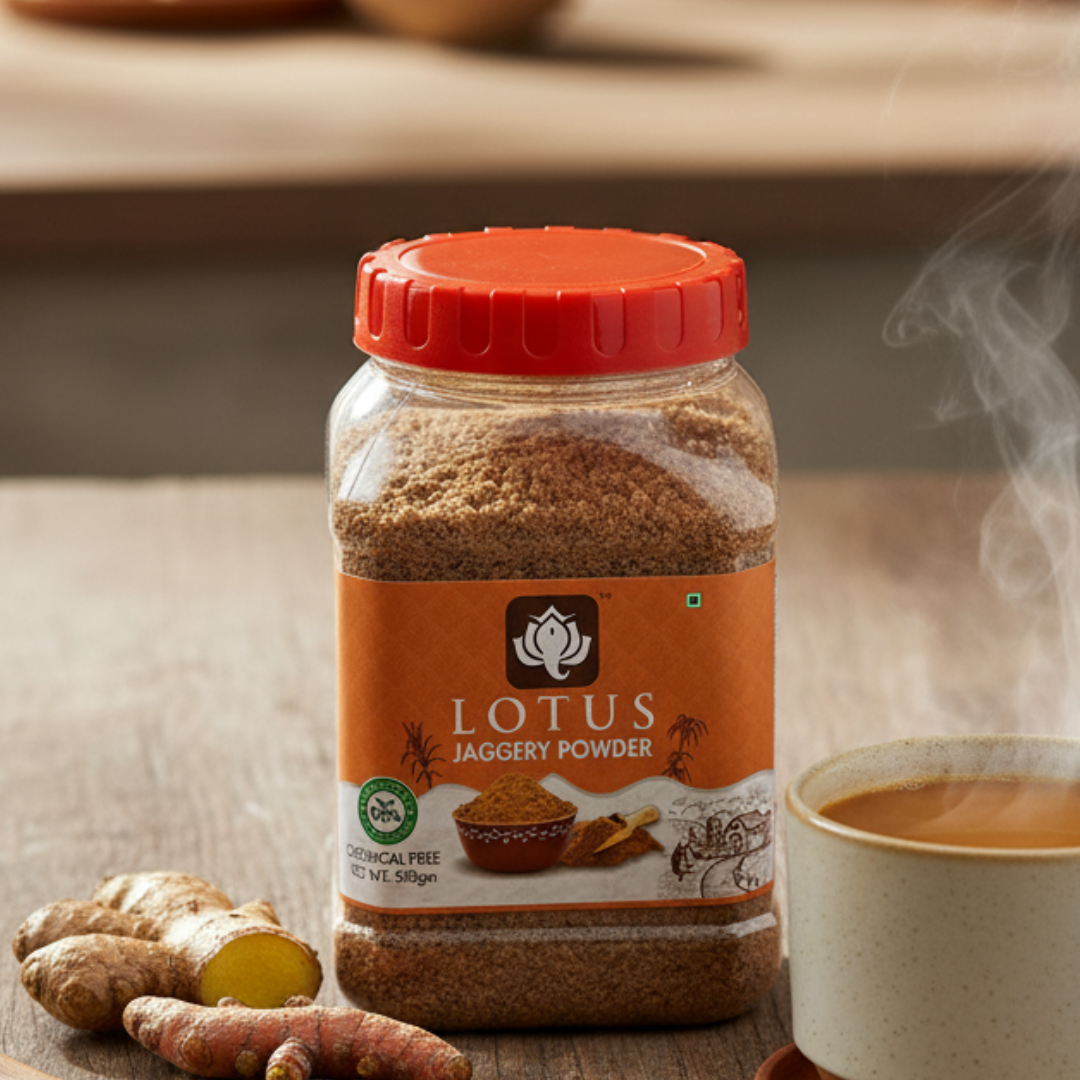LOTUS JAGGERY POWDER 500 GM – Seva Vivek